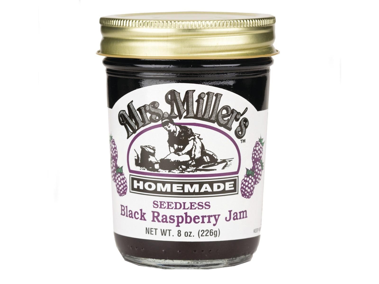 Seedless Black Raspberry Jam - Dutch Country General Store