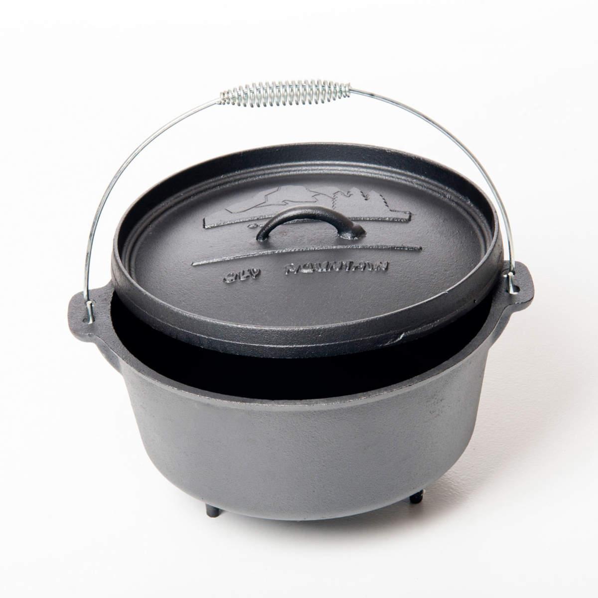 CAST IRON DUTCH OVEN 8 QT W/FEET - Dutch Country General Store