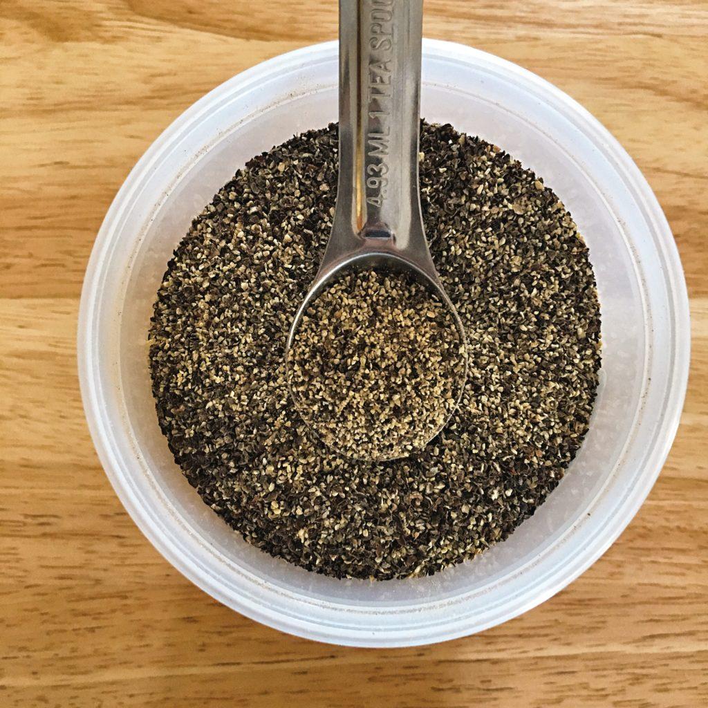 Freshly Ground Black Pepper
