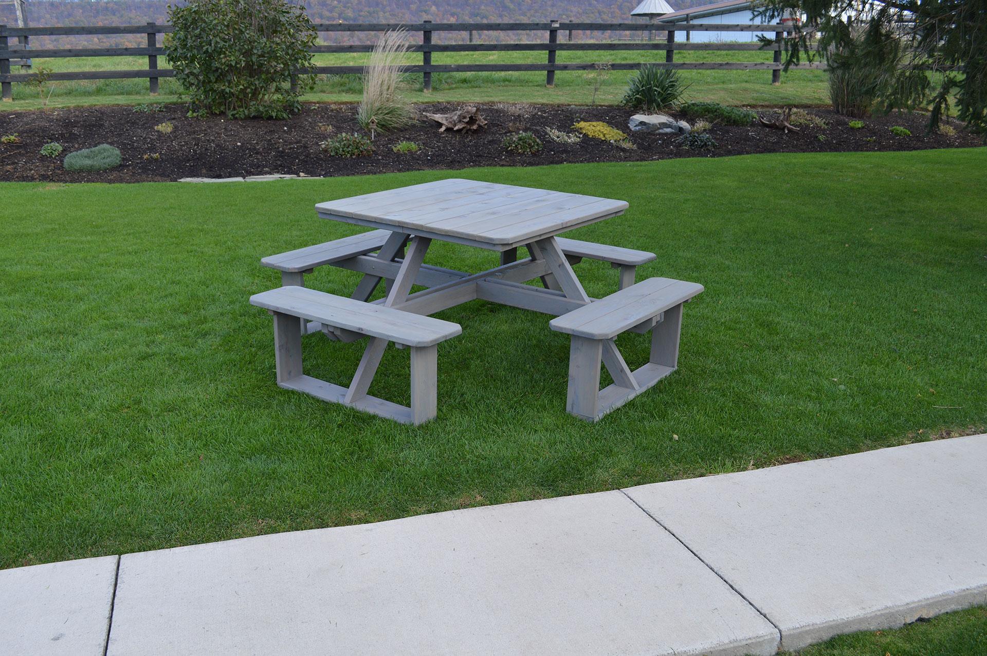 44" Square Walk-In Table - Dutch Country General Store